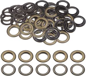 Amazon.com: HARFINGTON 40Set Grommets Eyelets with Washers 20mm Copper ...