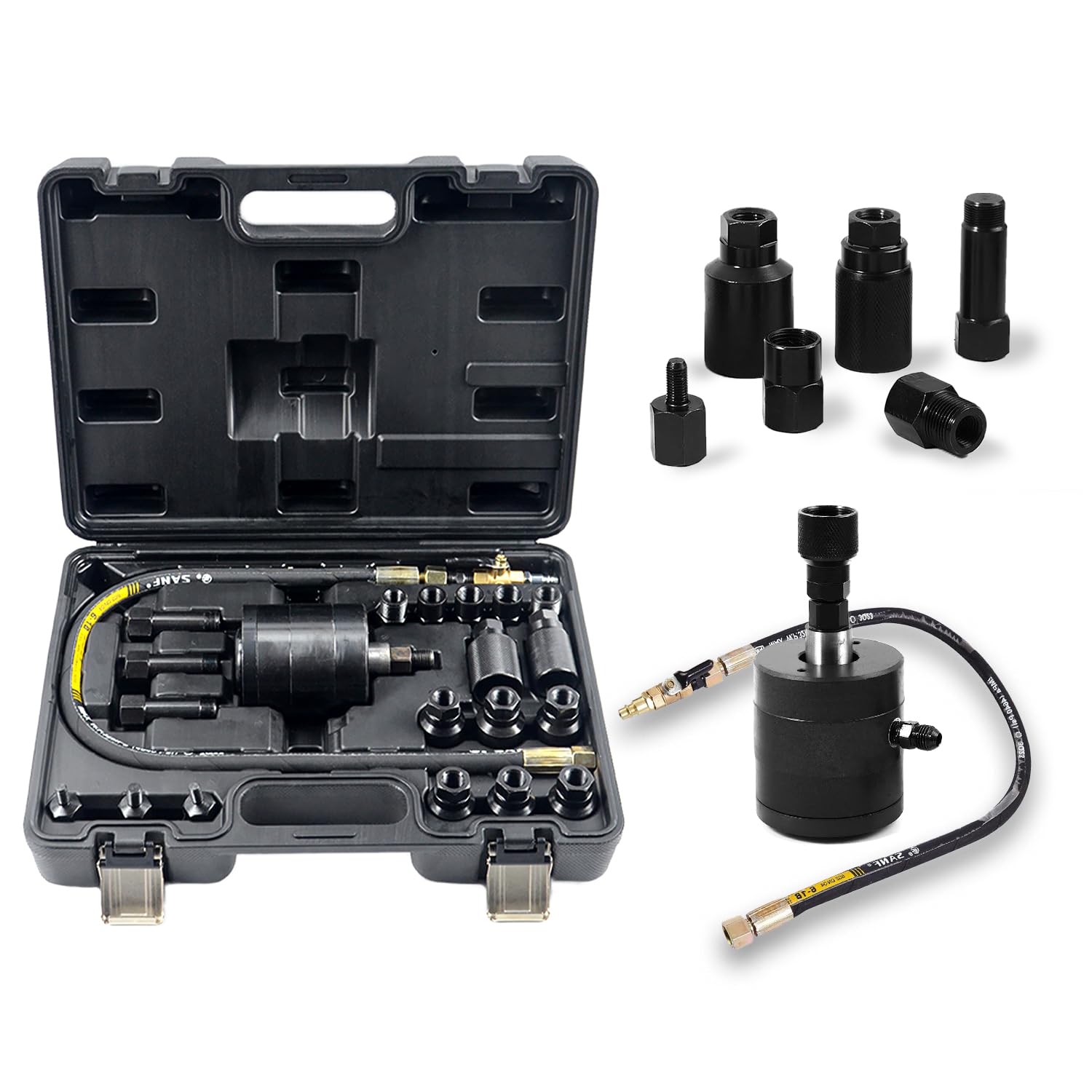 Amazon.com: Angchun Pneumatic Puller Set for Injector, 22PCS Diesel ...