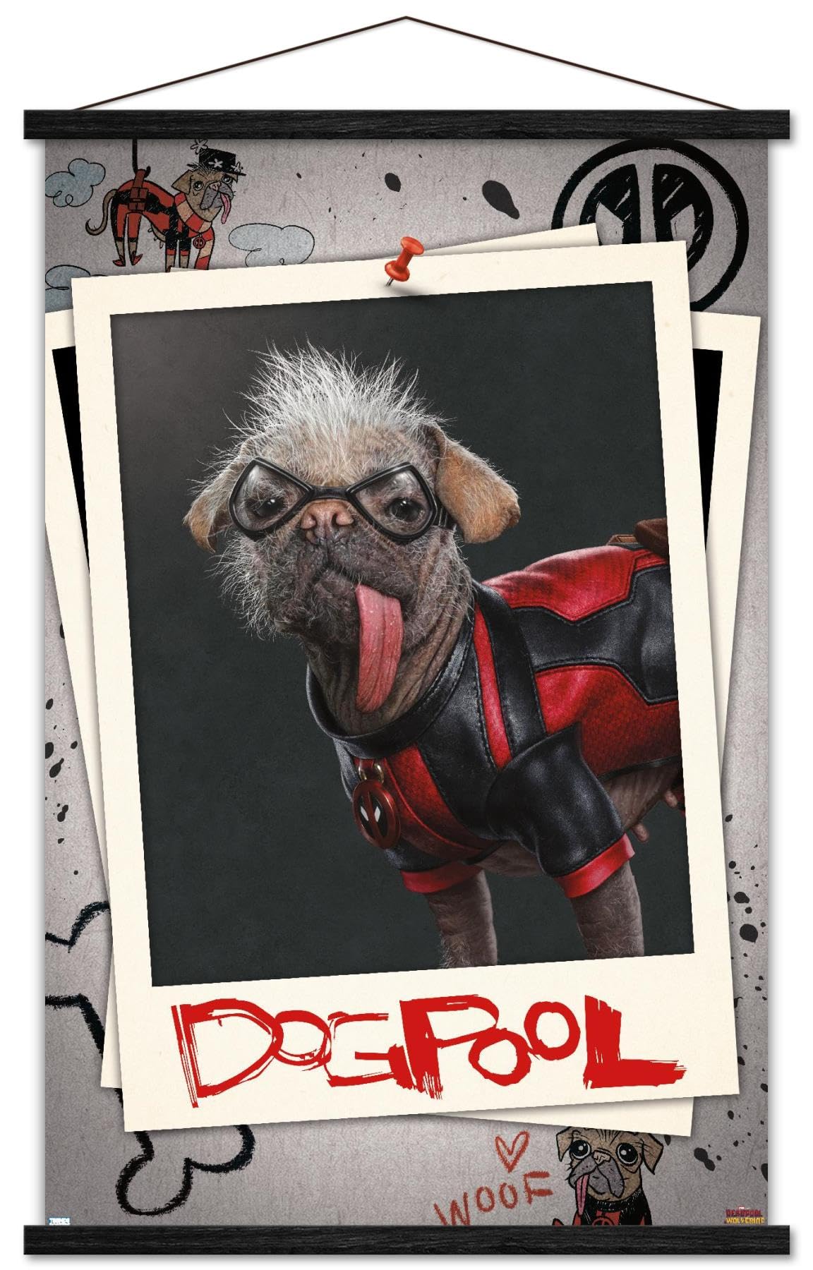 Amazon.com: Trends International Marvel Deadpool & Wolverine - Dogpool ...