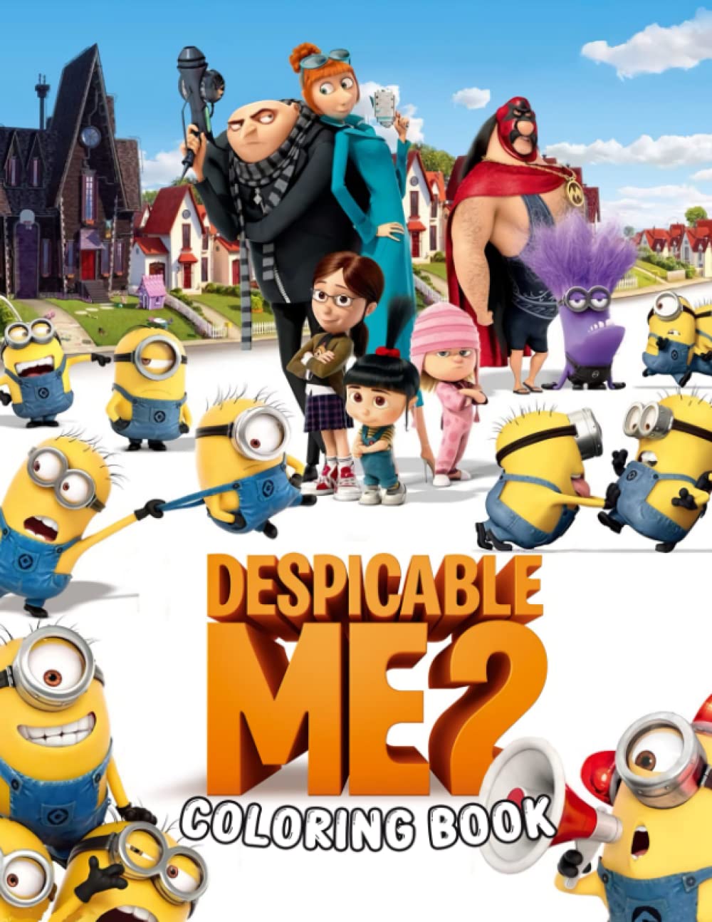 Buy Déspicable Me Coloring Book: Colouring Pages Featuring Stunning ...