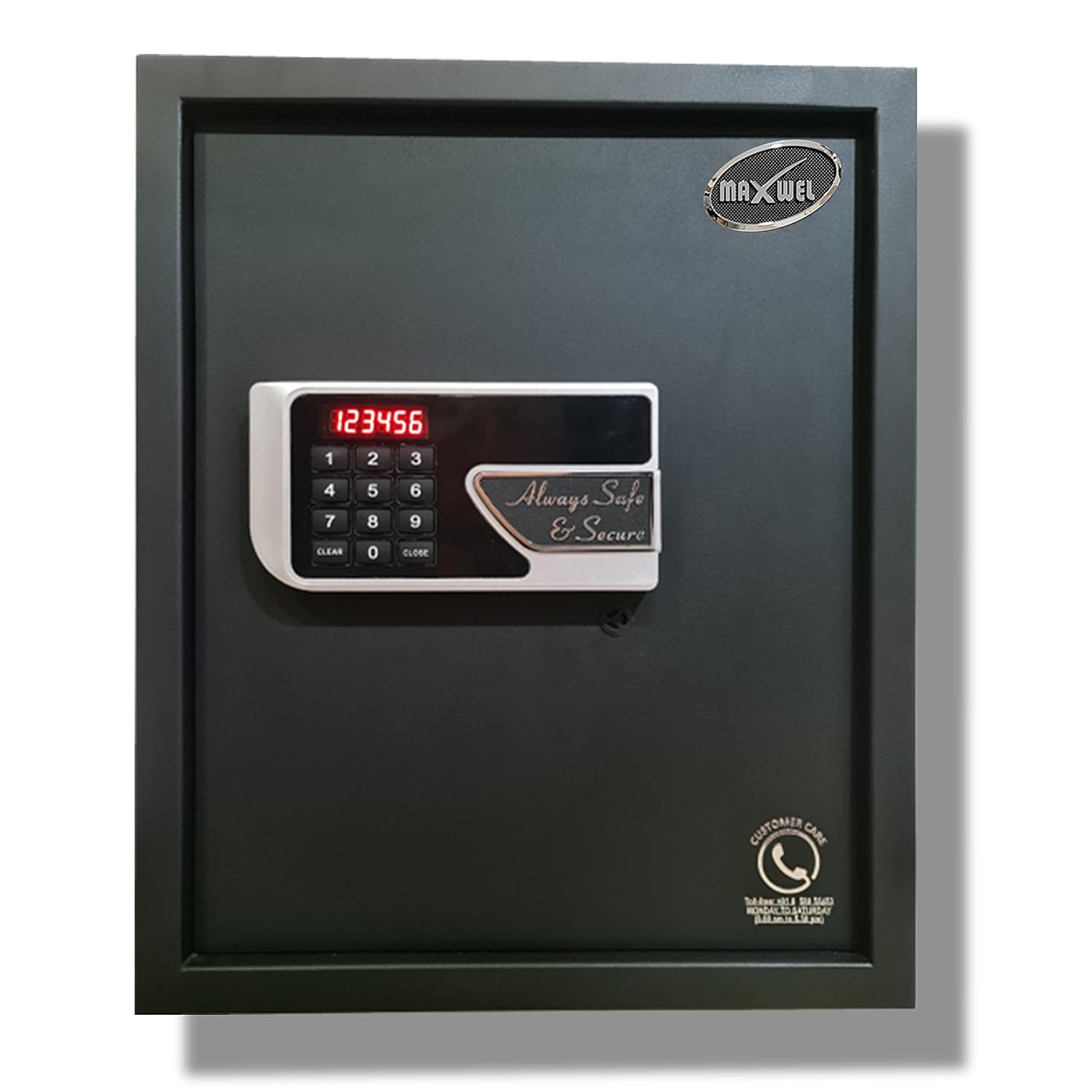 Maxwel Safe (40 Litres) Digital Electronic Lock Box | Safes for Storage ...