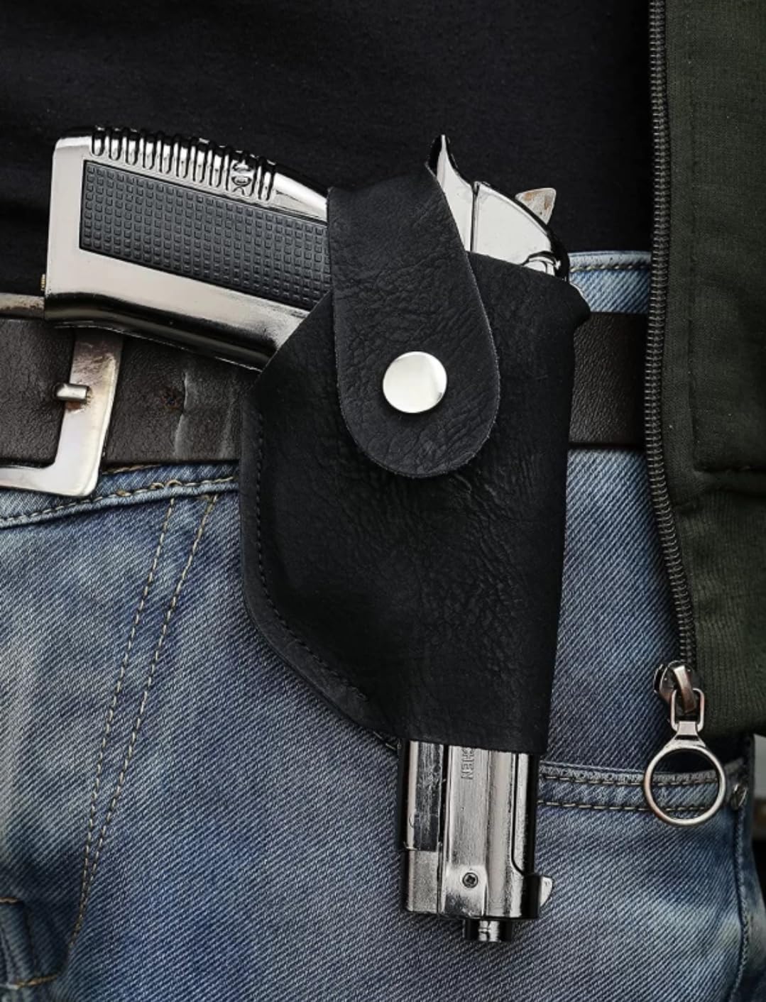 NFJ Lighter Gun Heavy Weight Metal Body Gun Pistol for Decorative ...