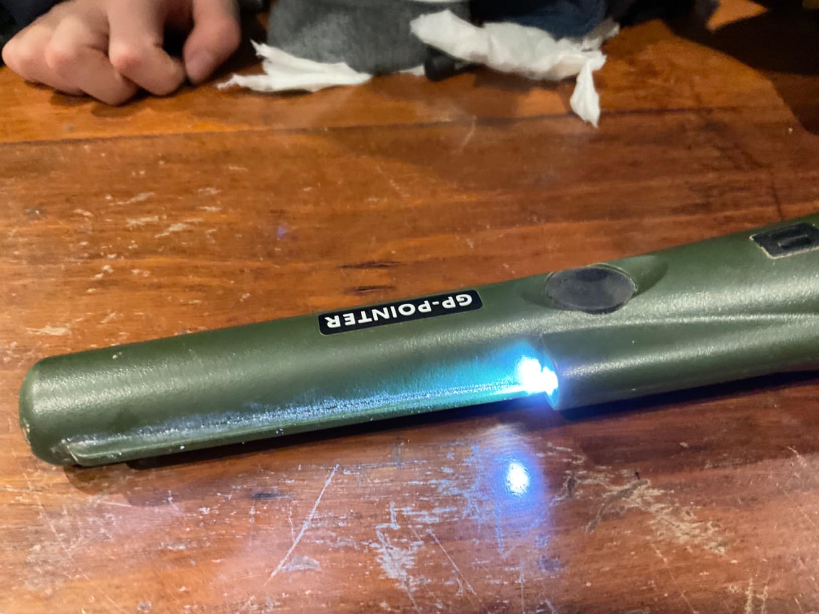 Metal Detector, IP66 Waterproof Metal Finder Probe Detector with LED ...