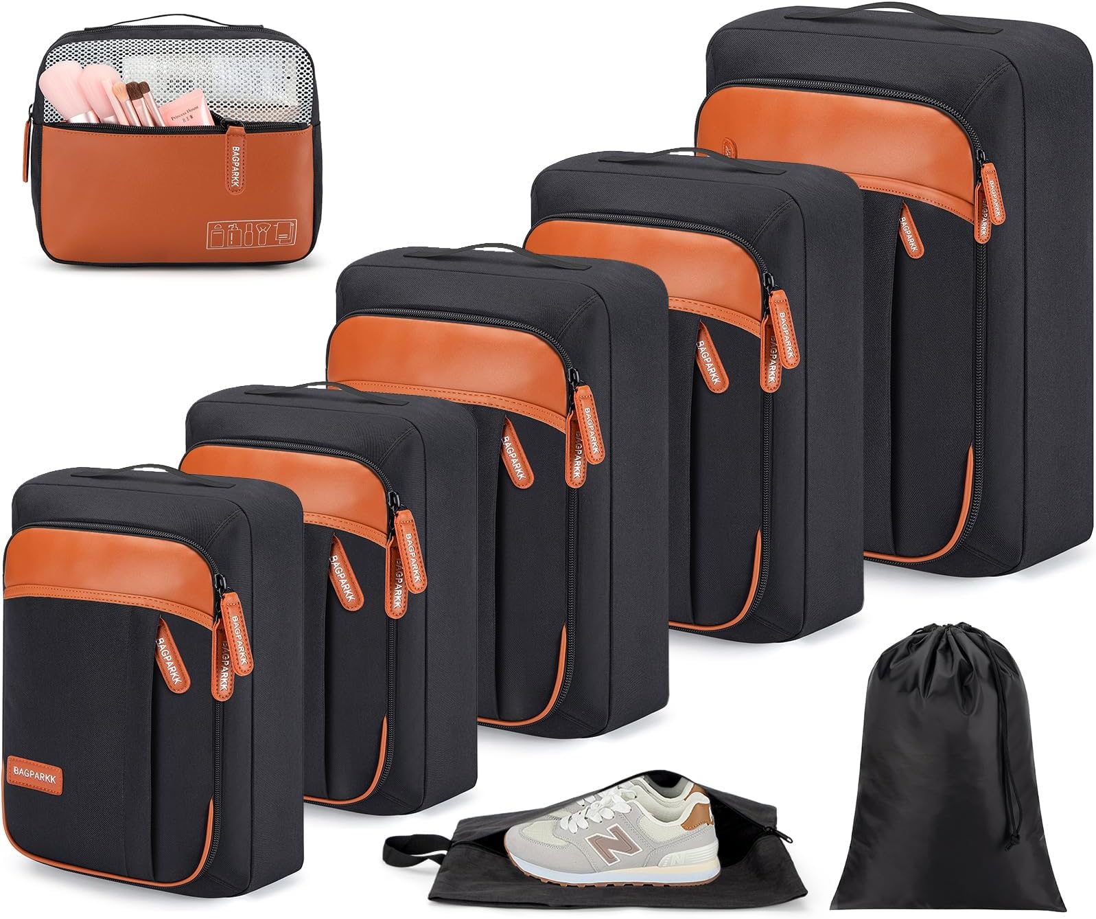Amazon.com: Packing Cubes, Packing Cubes for Travel, Suitcase Organizer ...