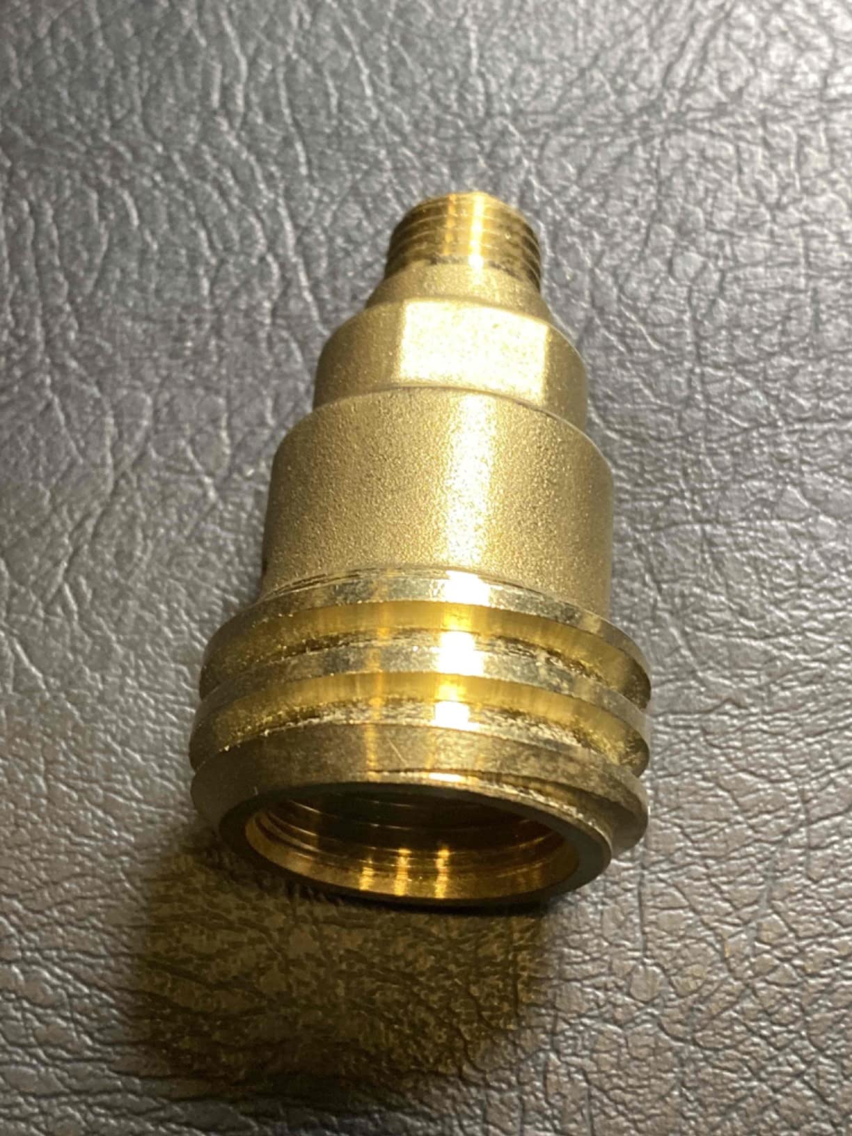 Amazon.com : Joywayus Solid Brass QCC1 Acme Nut Propane Gas Fitting ...