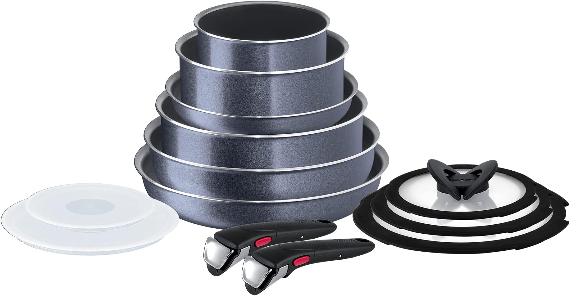 Amazon.com: Tefal Ingenio Non-stick Elegance Cookware Set, 13 Pieces ...