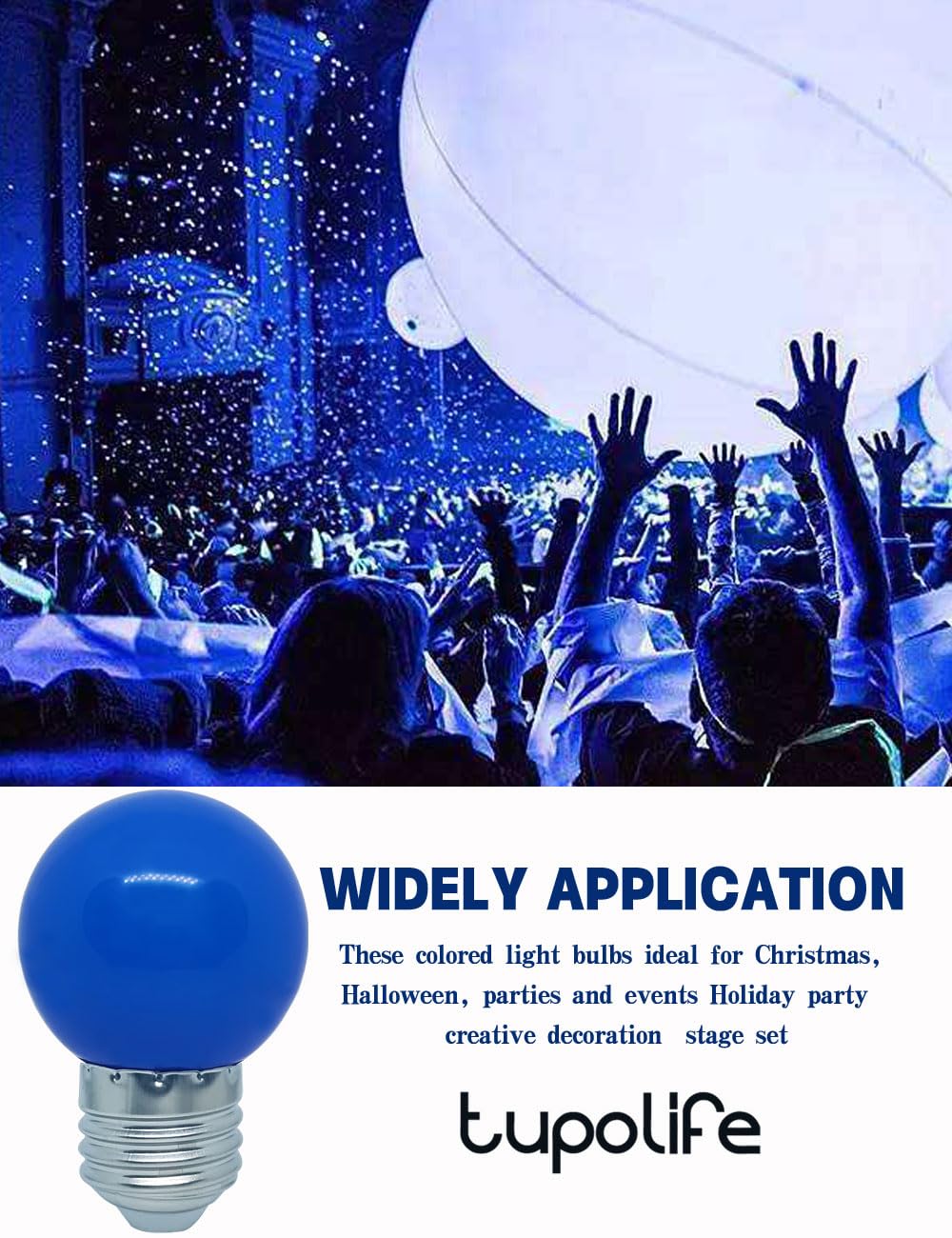Snapklik.com : DC 12 Volt Light Bulb, Low Voltage LED Bulbs, Blue 1W ...