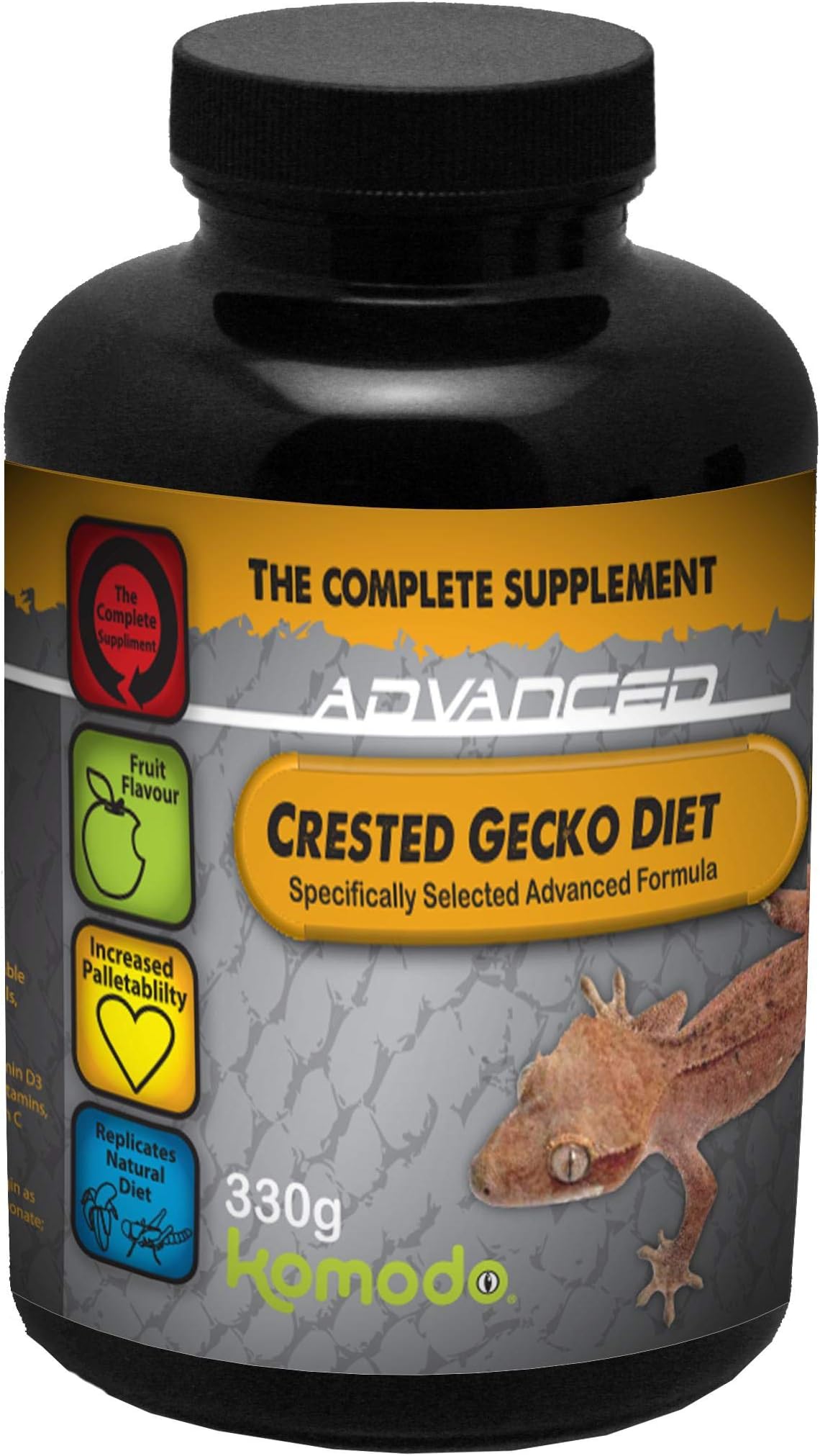 Pangea Fruit Mix With Insects Crested Gecko Complete Diet 1/2 lb ...