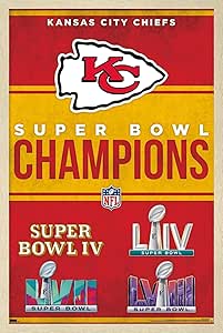 Amazon.com: Trends International NFL Kansas City Chiefs - Champions 24 ...