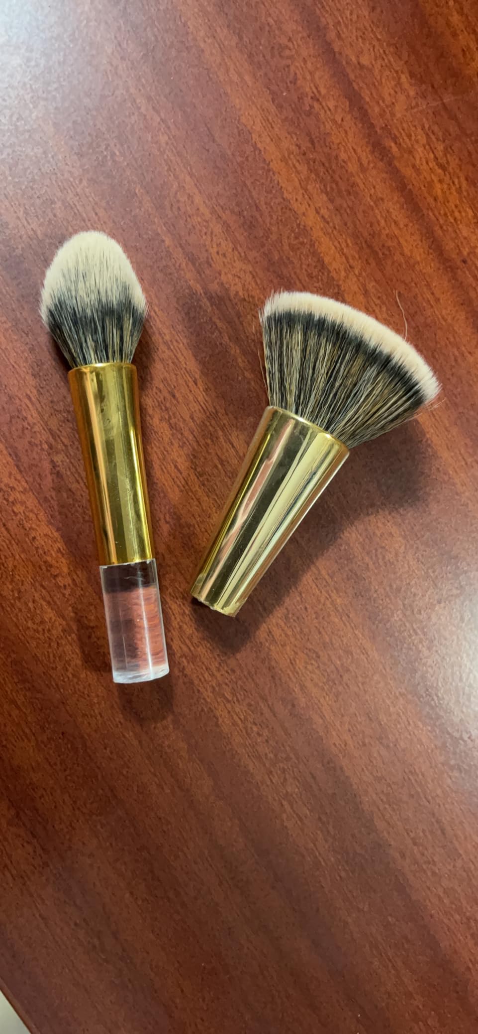 MARS 4 in 1 Travel Brush with Foundation Brush, Powder Brush, Eyeshadow ...