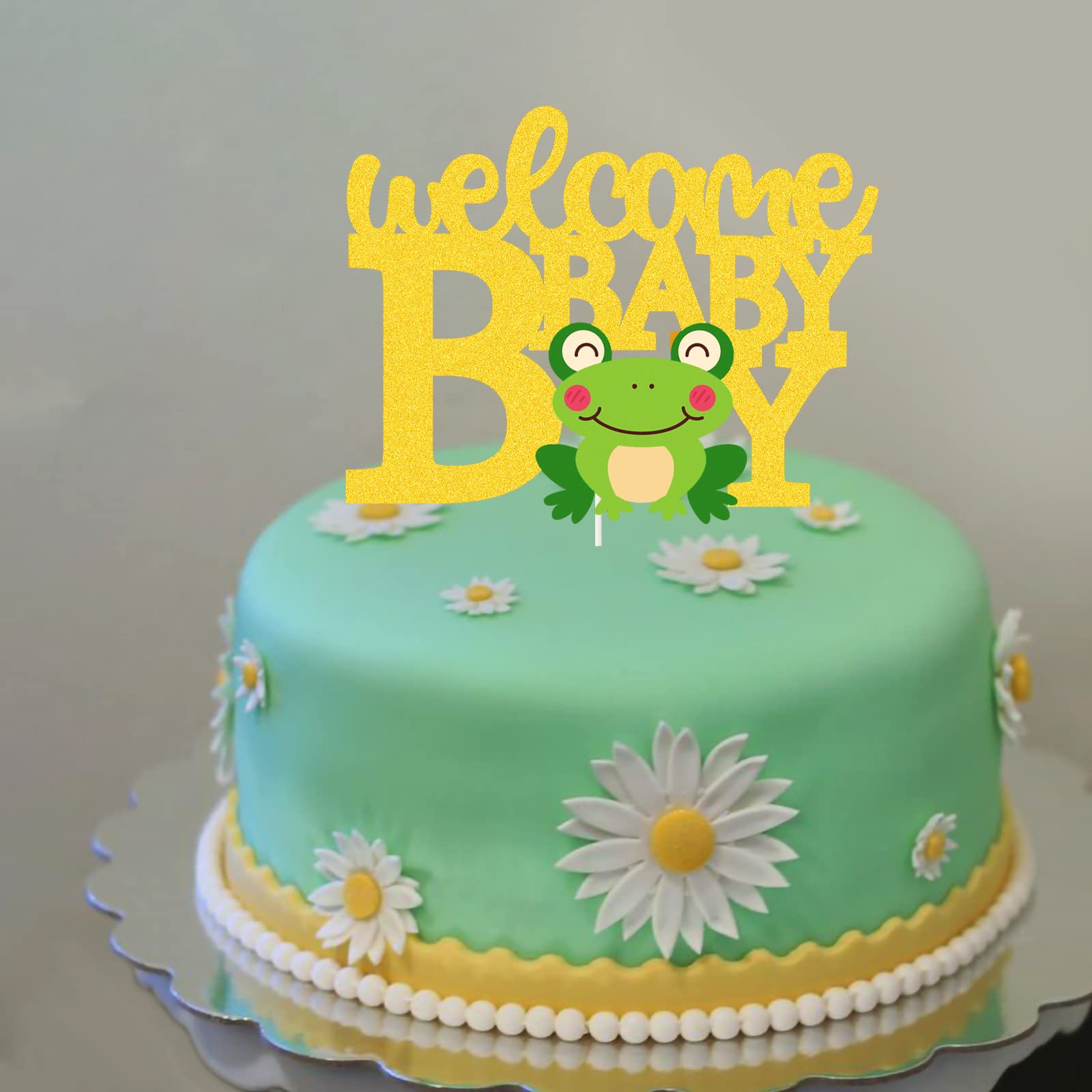 Frog Baby Shower Cake Ideas