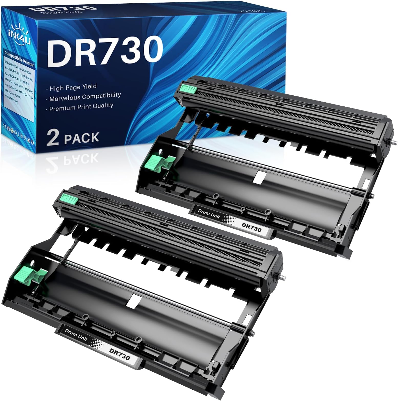 Amazon.com: DR730 Drum Unit Replacement for Brother DR730 DR-730 DR 730 ...