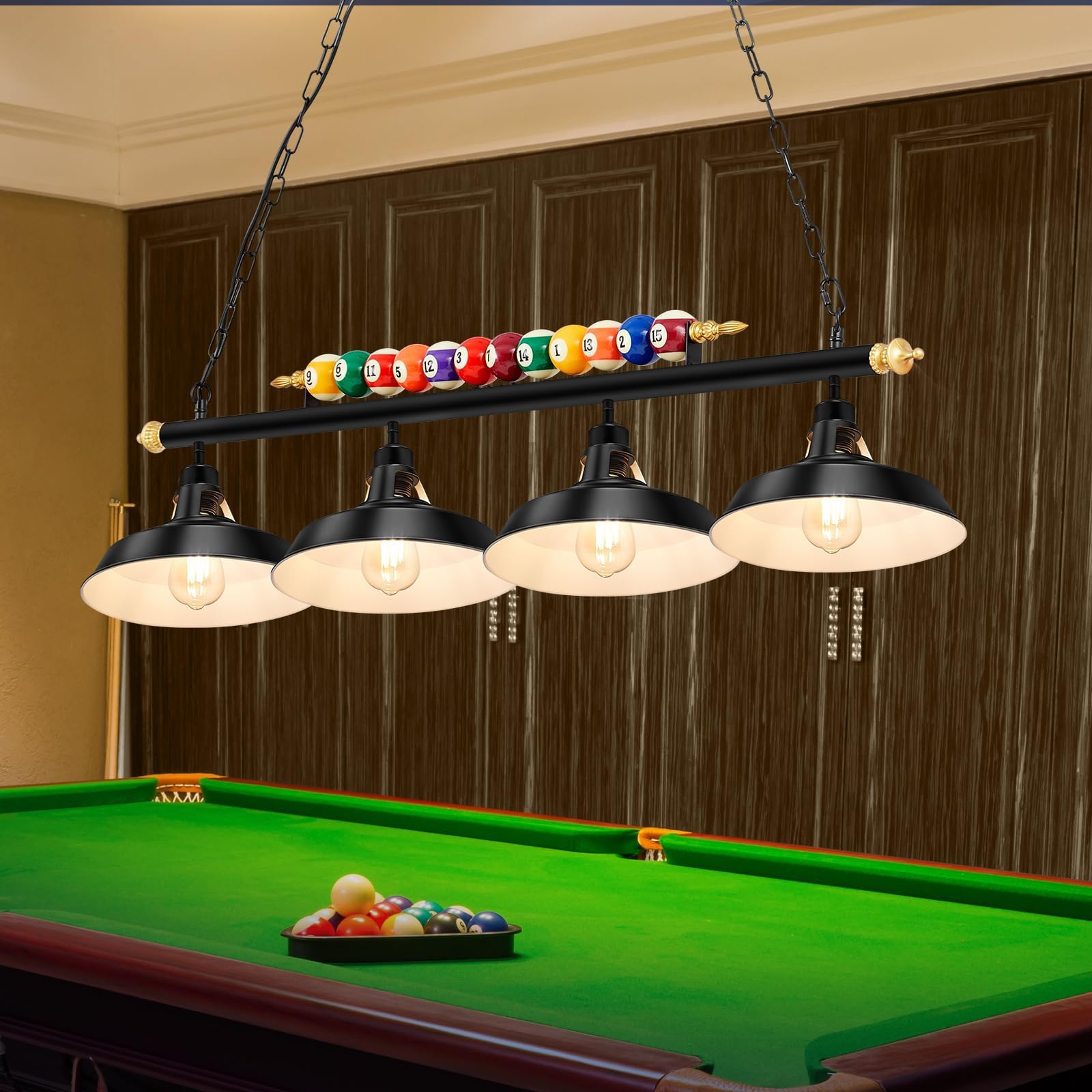 Amazon.com: Pool Table Lighting Fixtures Ceiling Lamp for Game Room ...