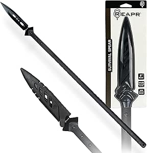 Amazon.com: Reapr Survival Spear – 44″ Fixed-Blade Throwing Spear with ...