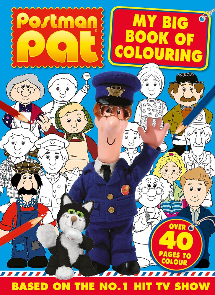 Postman Pat Coloring Pages