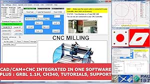 Amazon.com: CAD CAM CNC 3018 3020 1610 Mill Software plus tutorial ...