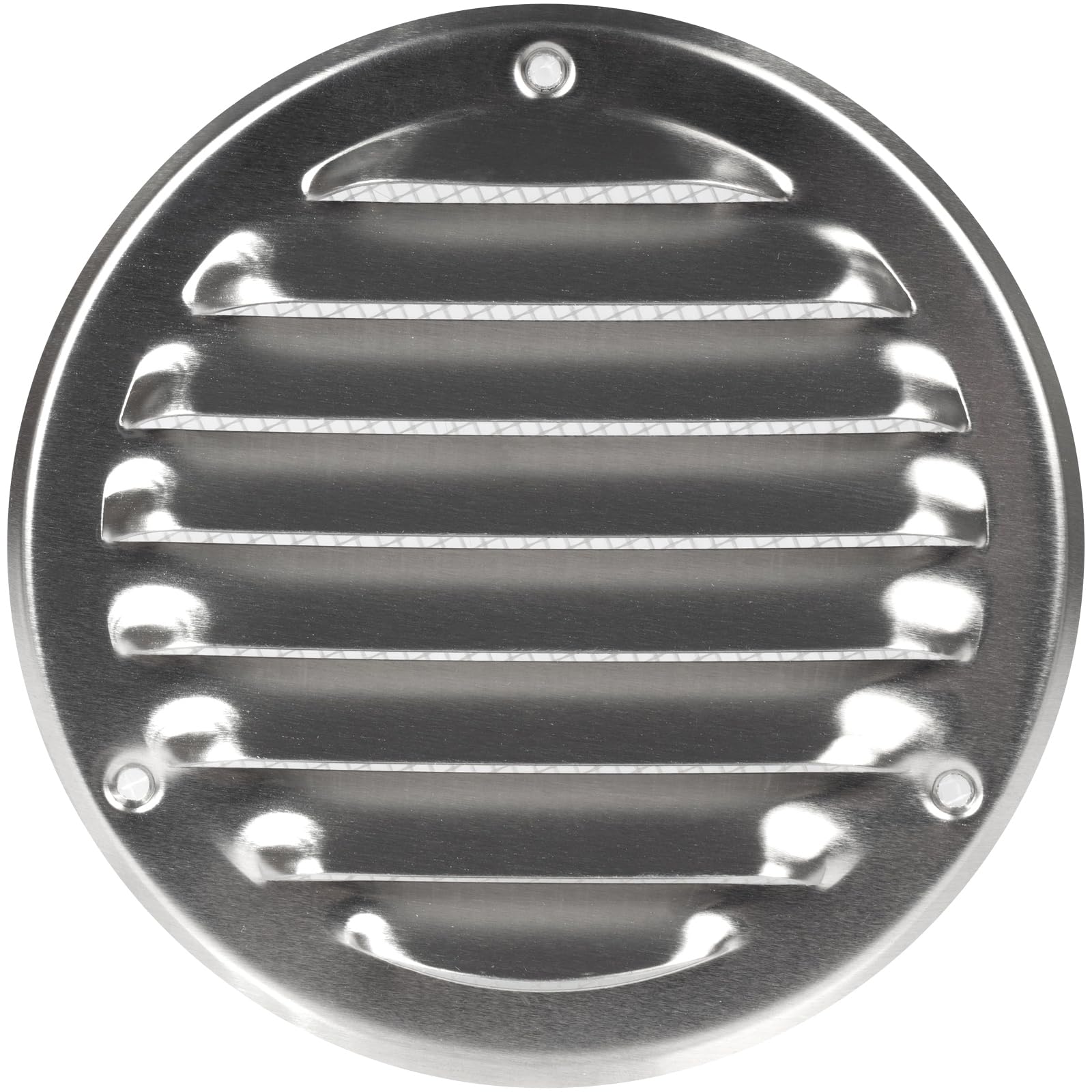 4 Inch / 100 mm Aluminium Vent Cover - Metal Round Soffit Vent - Air ...