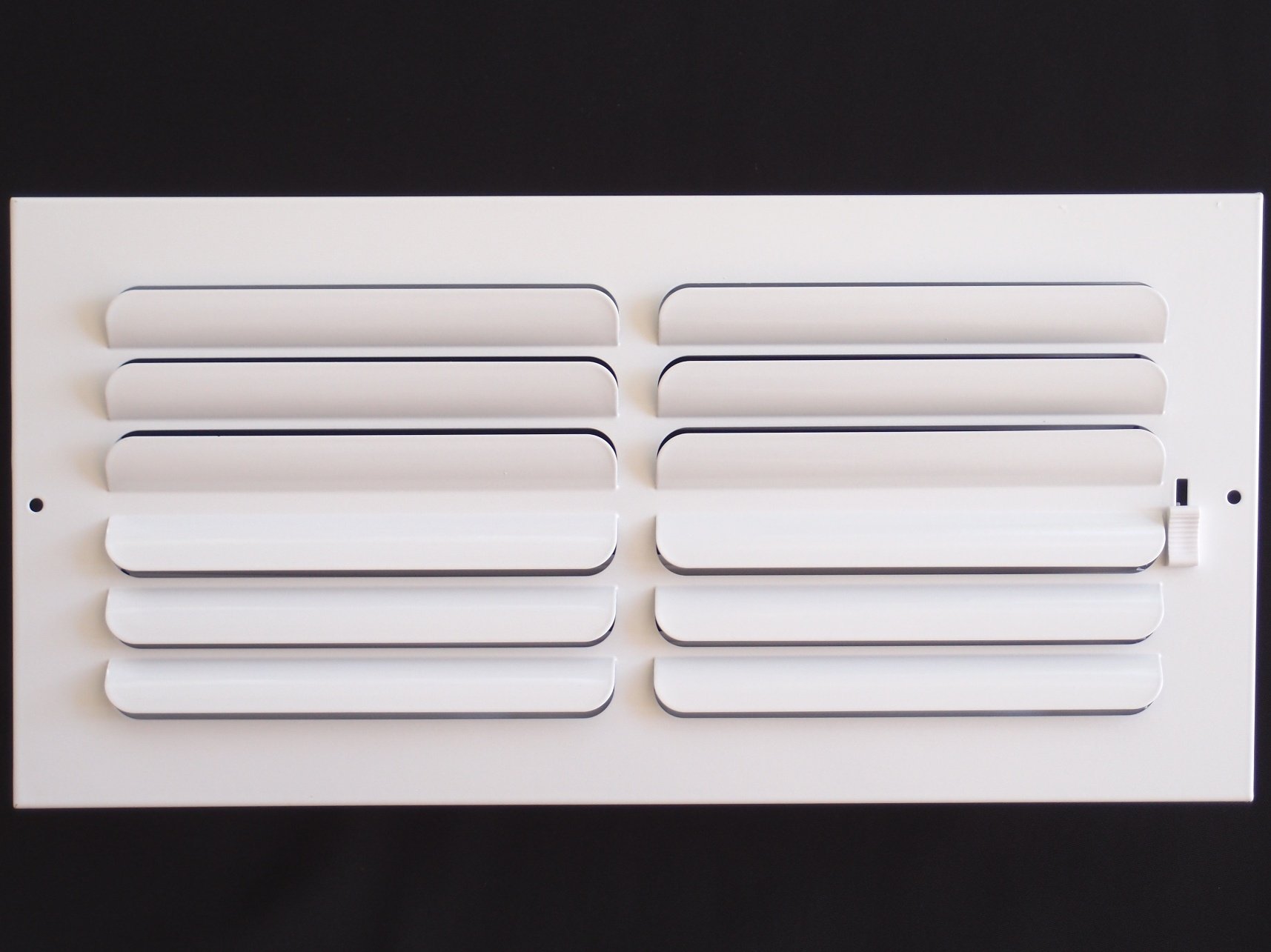 HVAC Premium 14"w x 10"h 2-Way-Horizontal Fixed Curved Blade AIR Supply ...