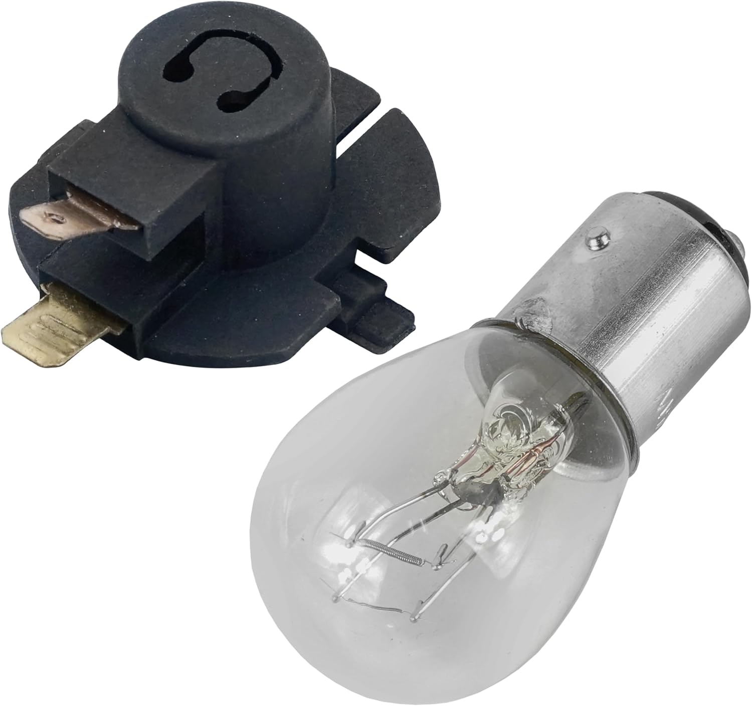 Amazon.com : Caltric Headlight Socket and Bulb Compatible with Troy ...