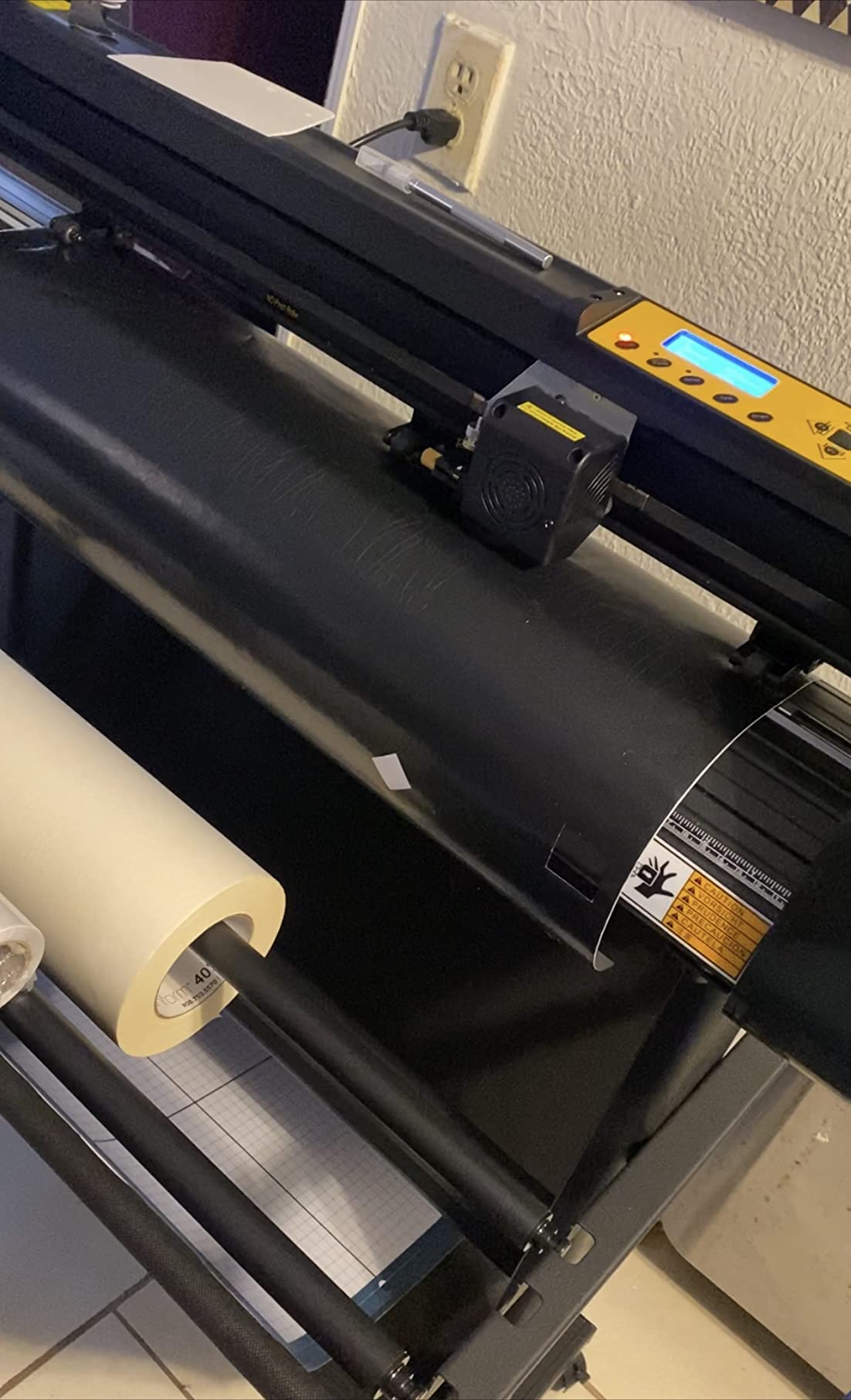 $25/mo - Finance VEVOR Vinyl Cutter 34 Inch Vinyl Cutter Machine 870mm ...