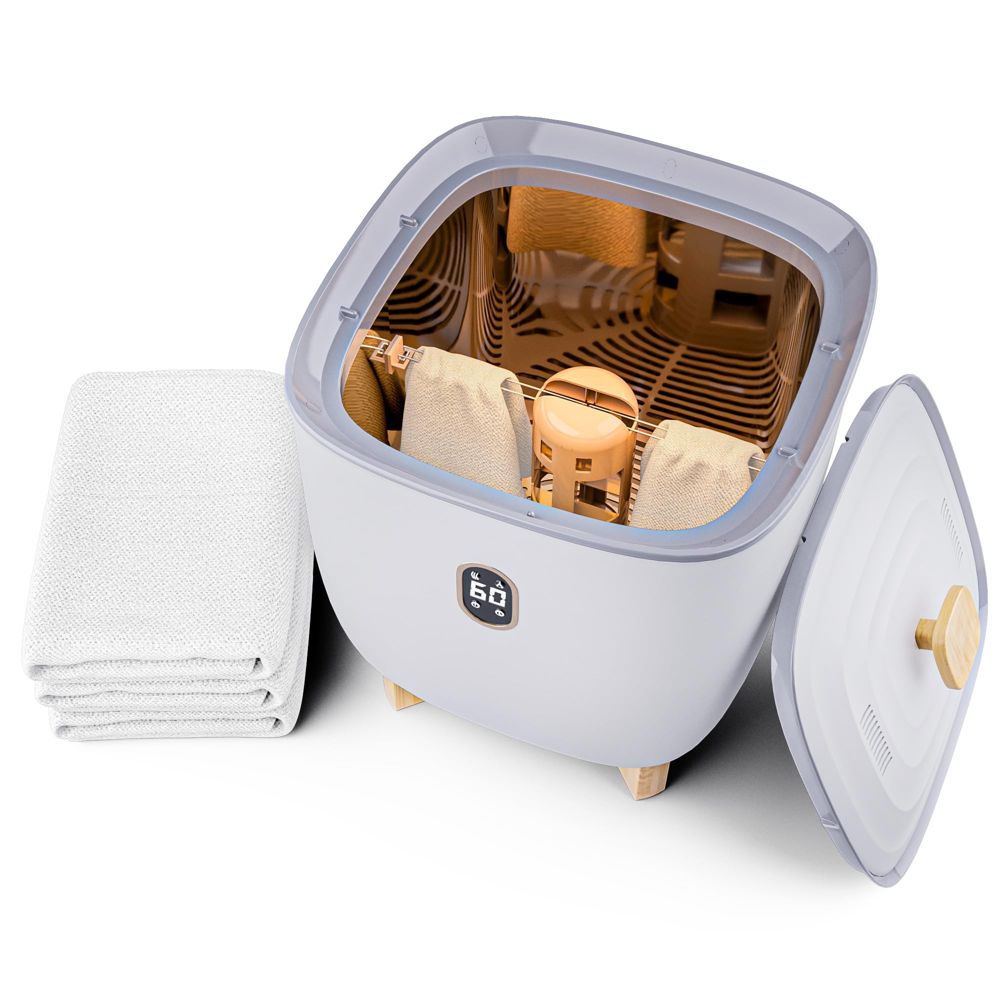 Amazon.com: advwin Drying Towel Warmer, Large Towels Dryers, Bucket ...