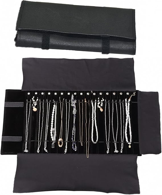 Roller Bag For Jewelry Organizer Foldable Roll For Jewellers Large