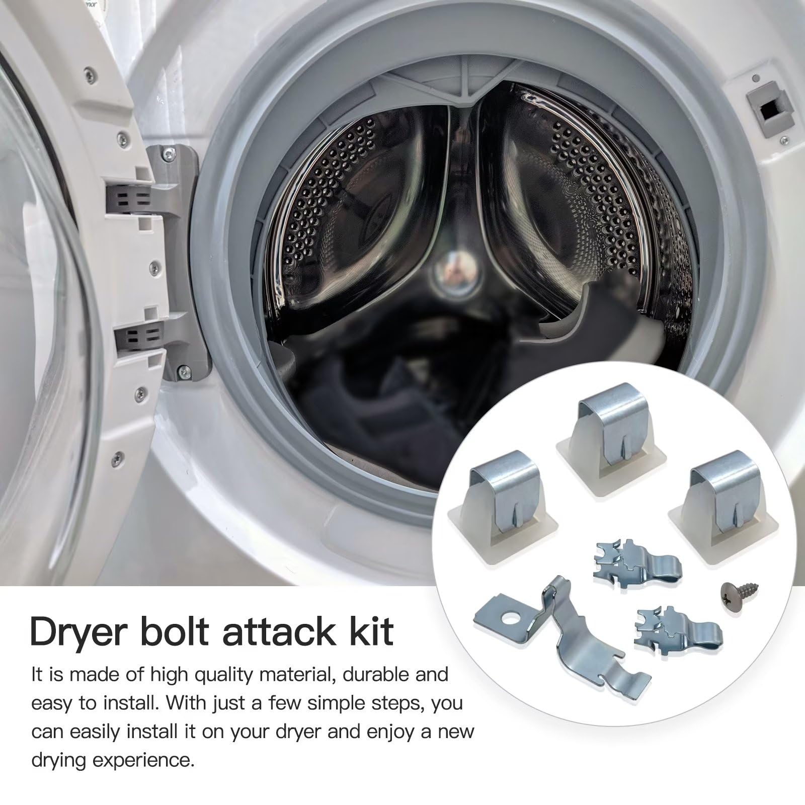 Dryer Door Brand New For Midea Dryer Door Lock MH100VH90WY Dryer