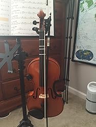 Amazon.com: String Swing CC08 Violin Hanger with Bow Peg Attachment for ...