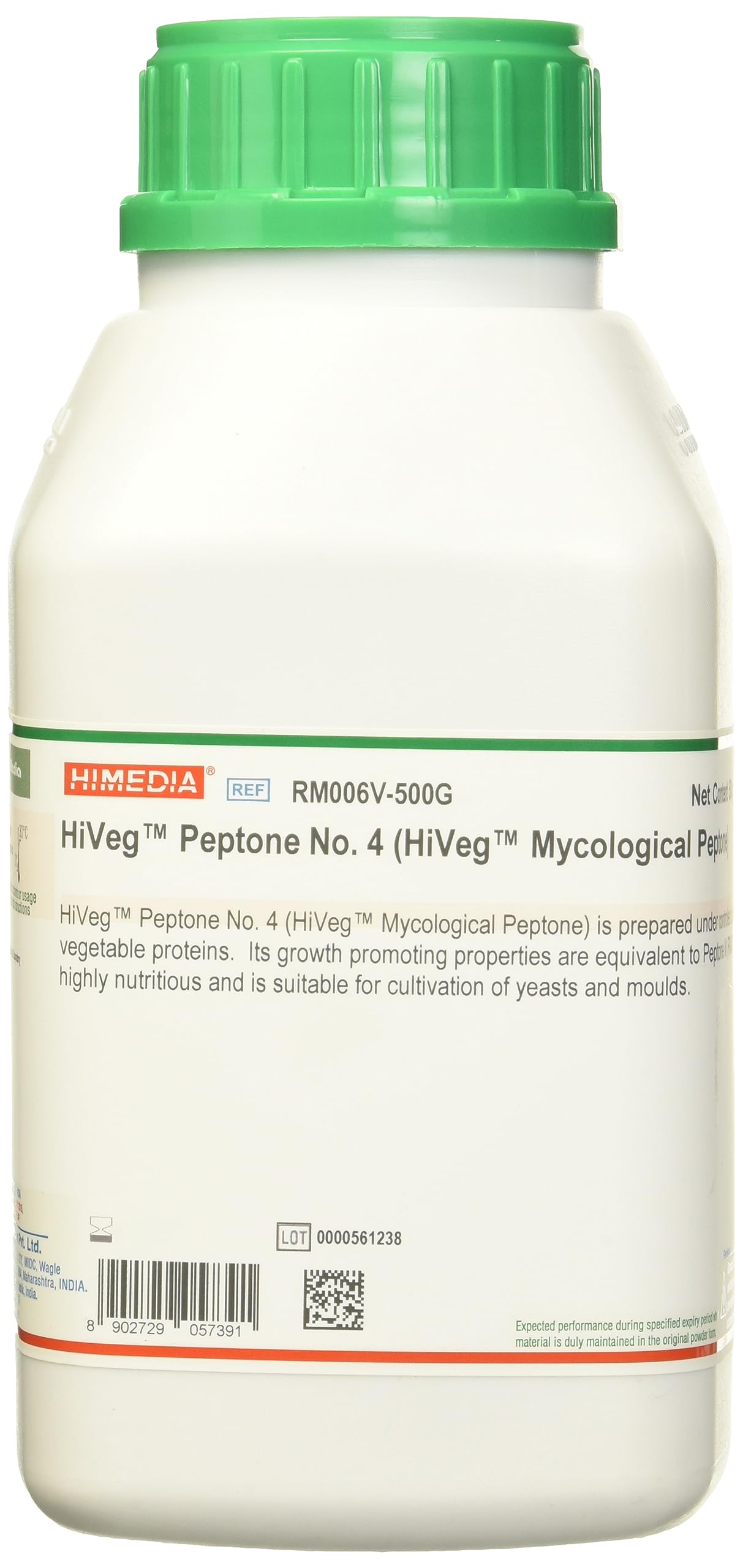 HiMedia RM006V-500G HiVeg Mycological Peptone, 500 g: Amazon.com ...
