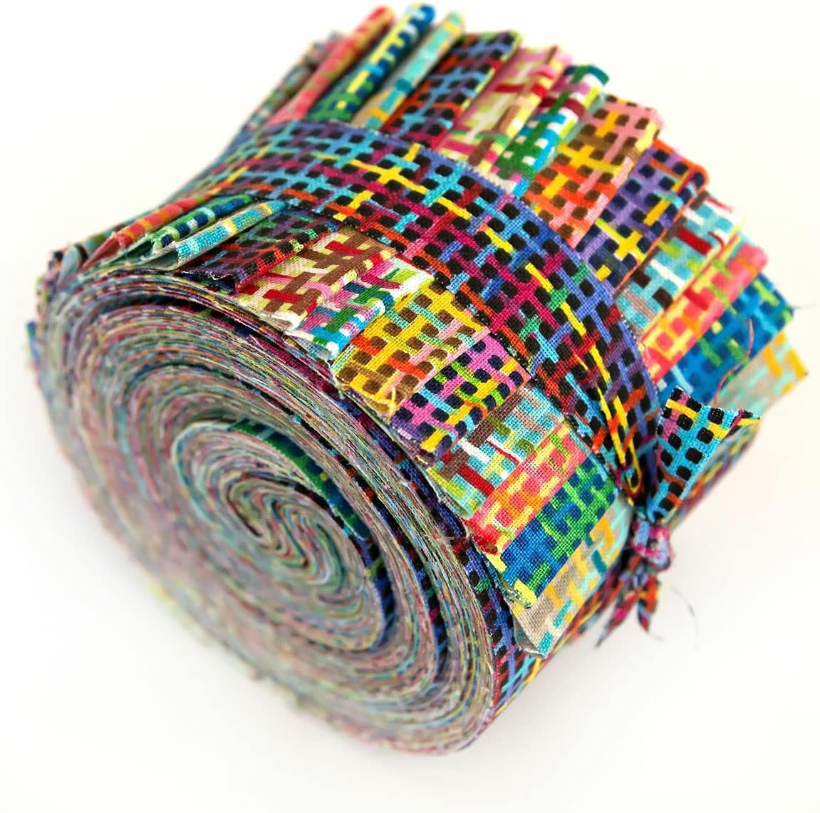 Amazon.com: for 18-pc Pretty in Plaid Jelly Roll 2.5" pre-Cut 100% ...