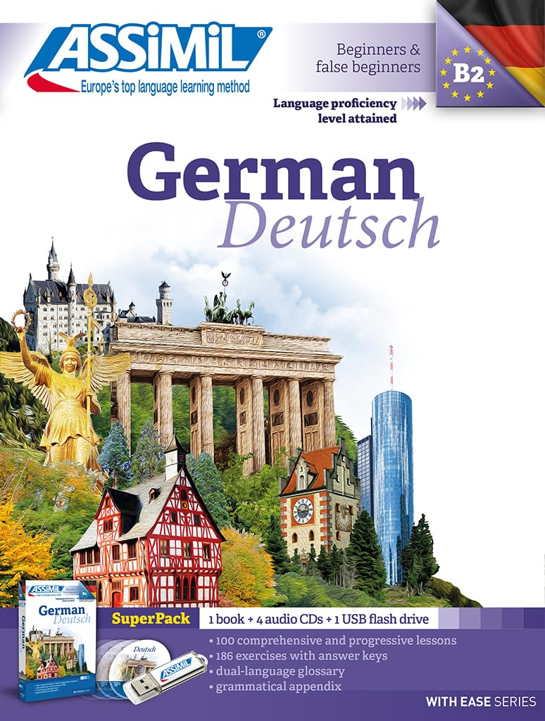 German Super Pack: German Approach to English: German with Ease - Pack ...