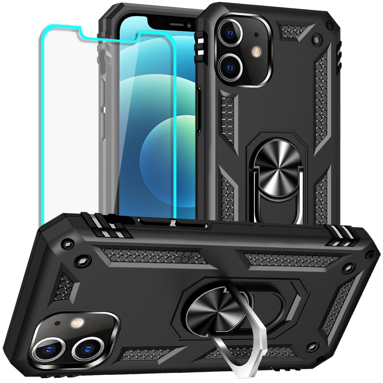 Amazon.com: Yiakeng for iPhone 12 Mini Case: iPhone 12 Mini Phone Case ...