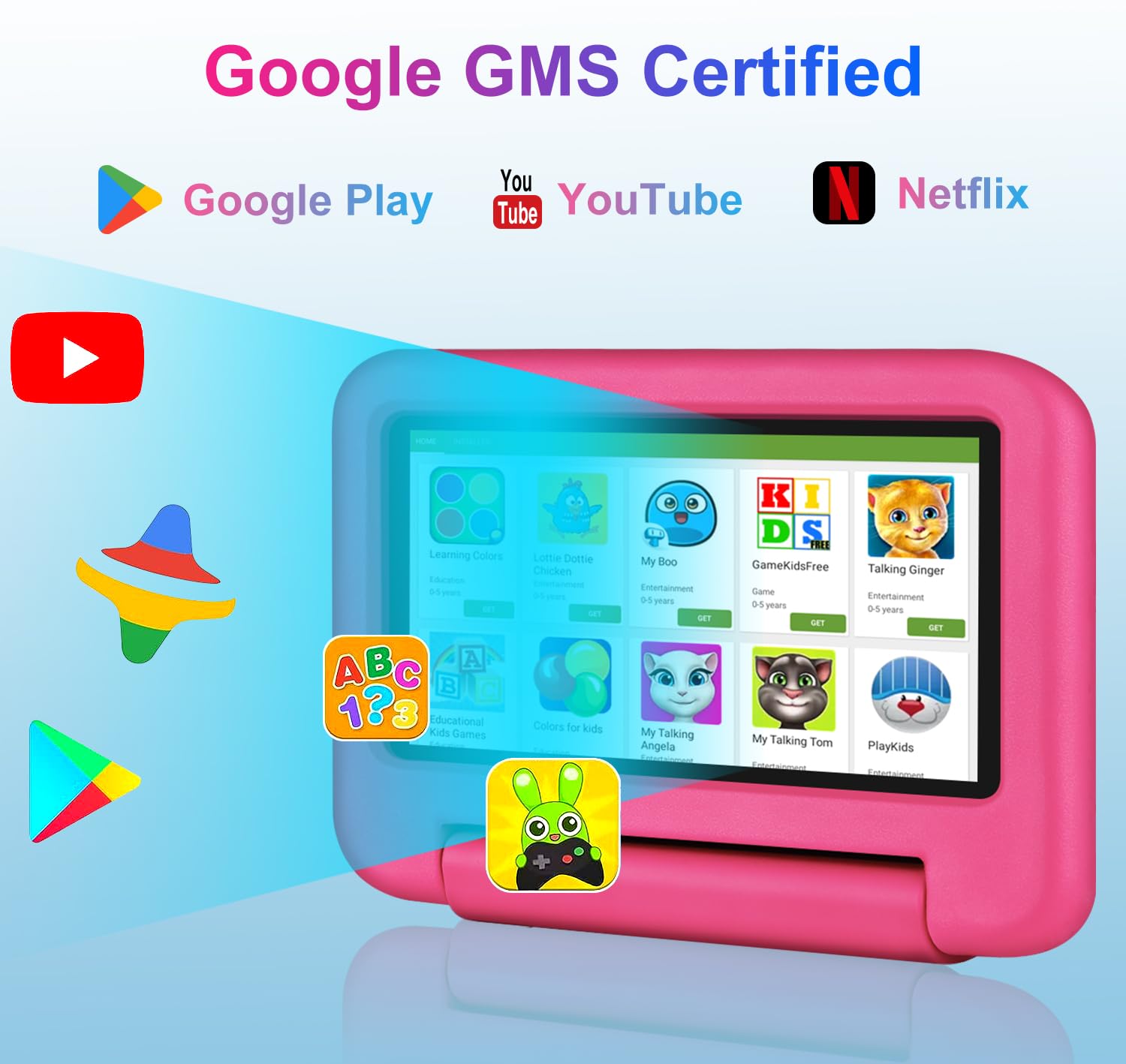 Snapklik.com : SEBBE Kids Tablet Android 13 Tablet 7 Inch, 7GB RAM+64GB ...