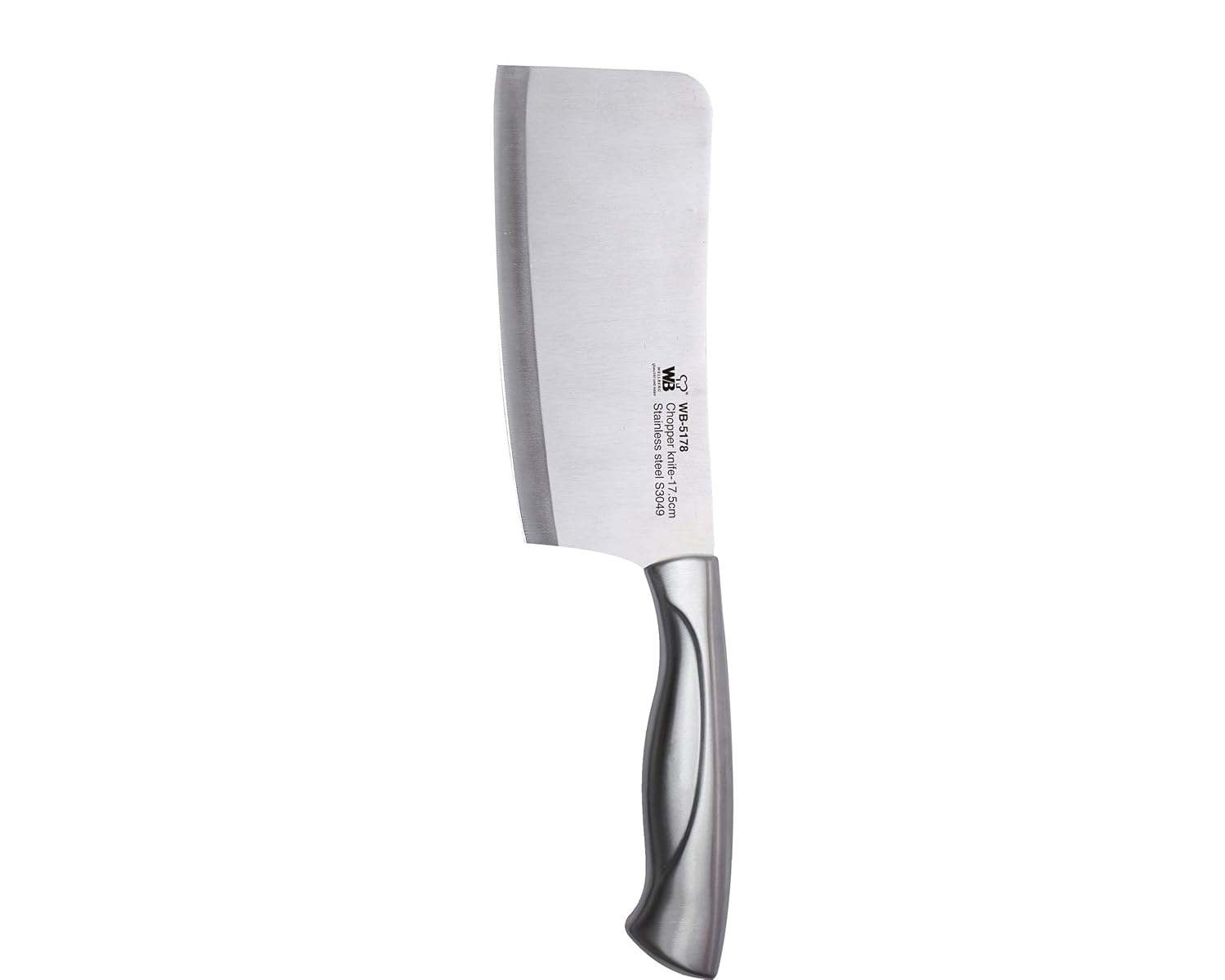 Buy Wellberg WB - 5178 Chopper 17.5 cm Knife - Black Online at Low ...