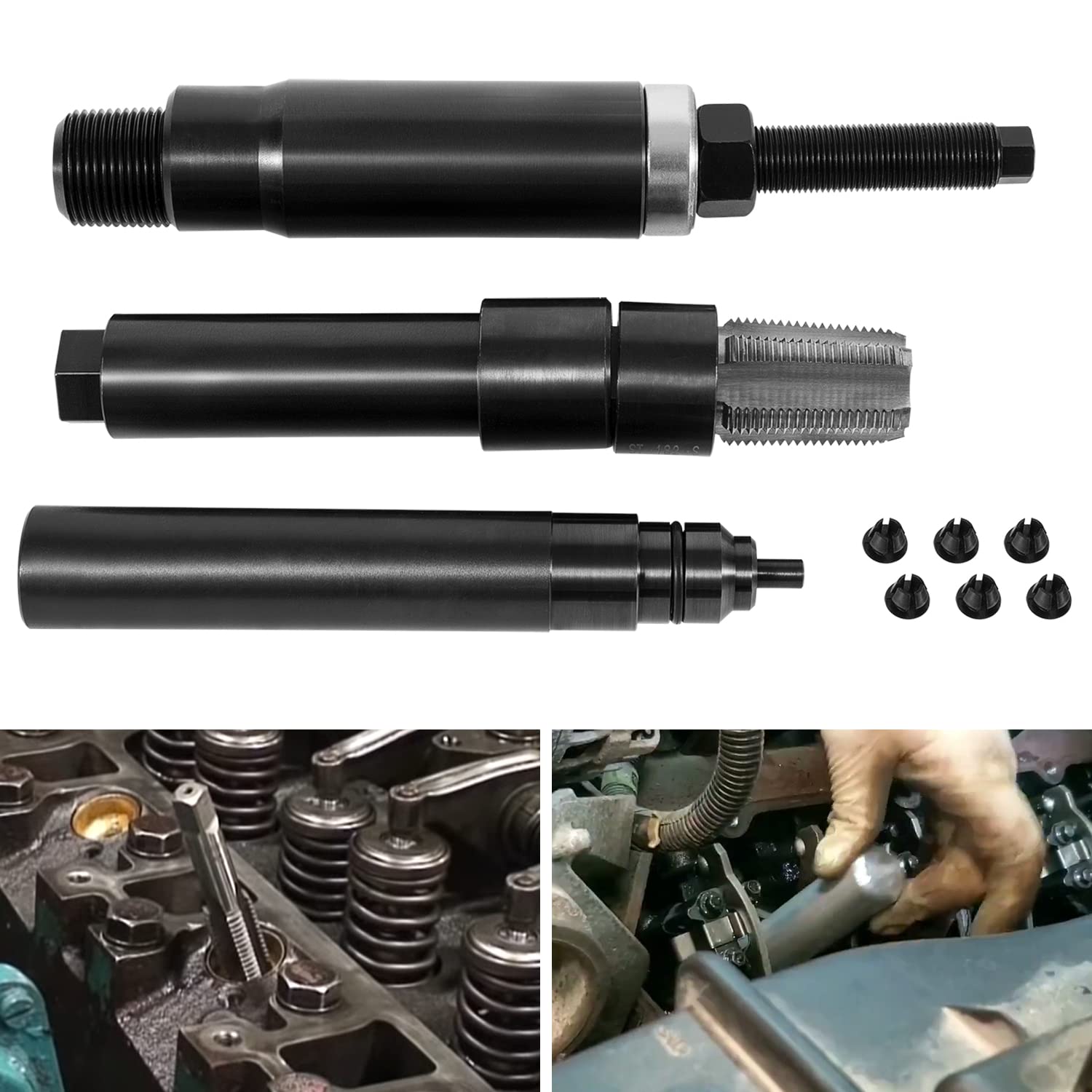 Amazon.com: DT466E DT530E Electronic Diesel Fuel Injector Sleeve Cup ...