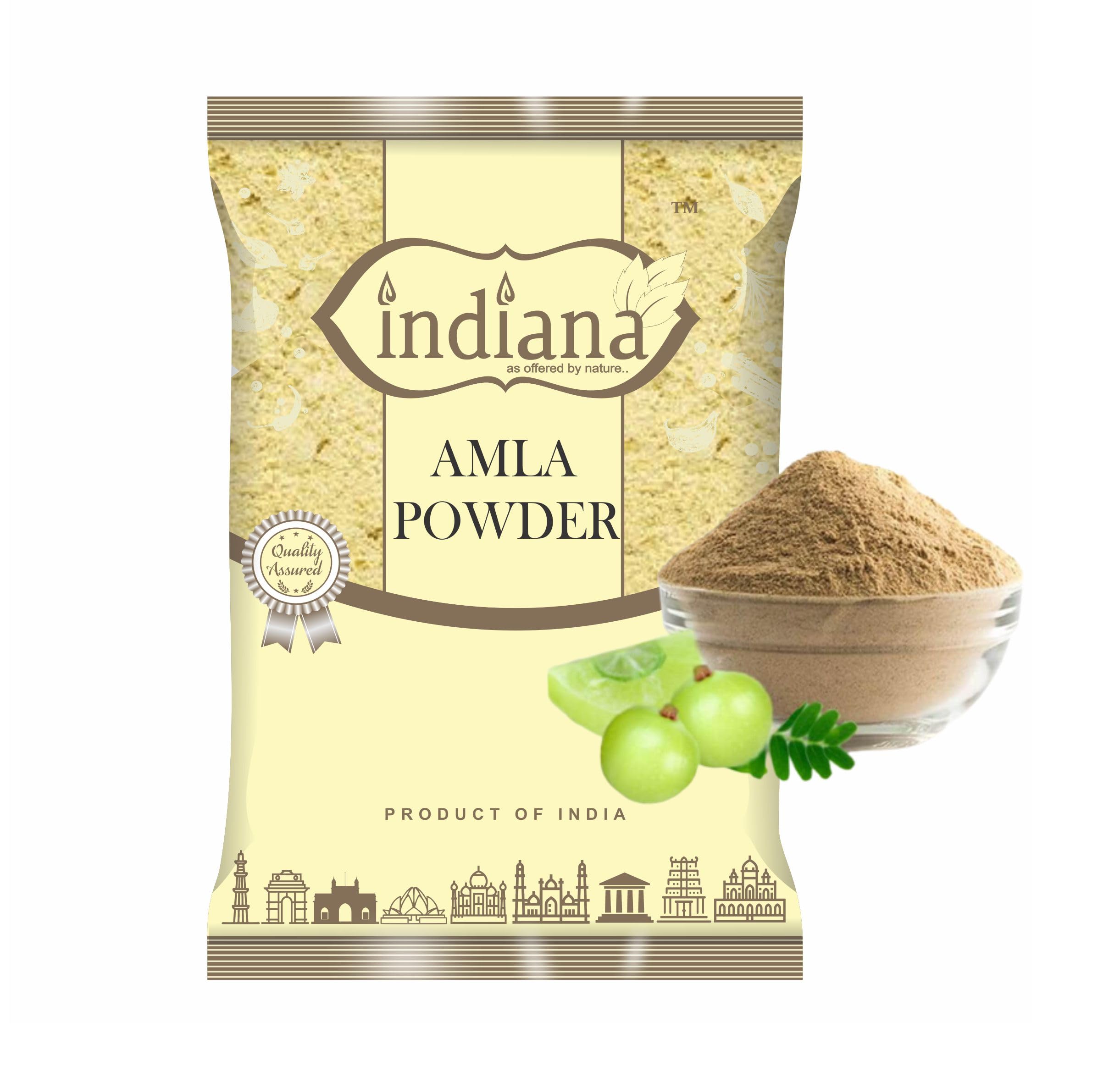 Indiana Amla Indian Gooseberry Powder for Hair and skin (200gm ...