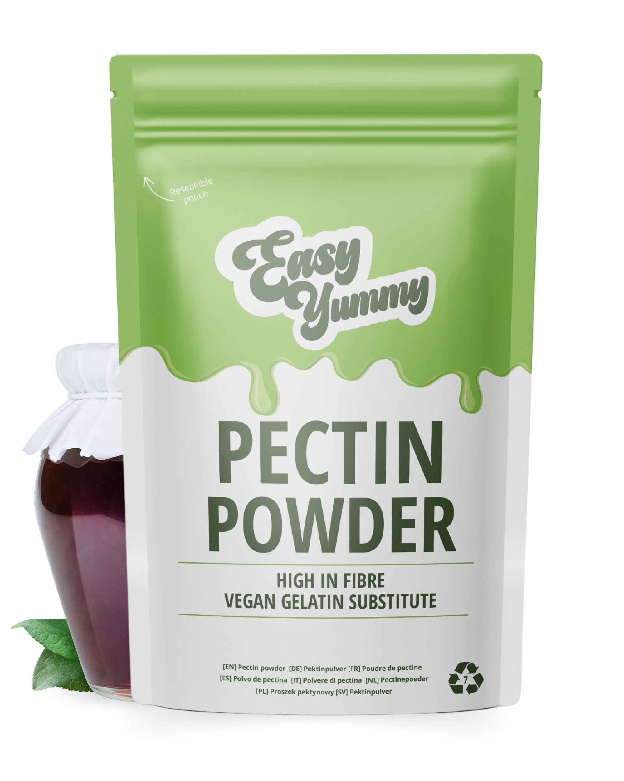 Easy Yummy Pectin Powder (100 g), Pectin for jam making, Vegetarian ...