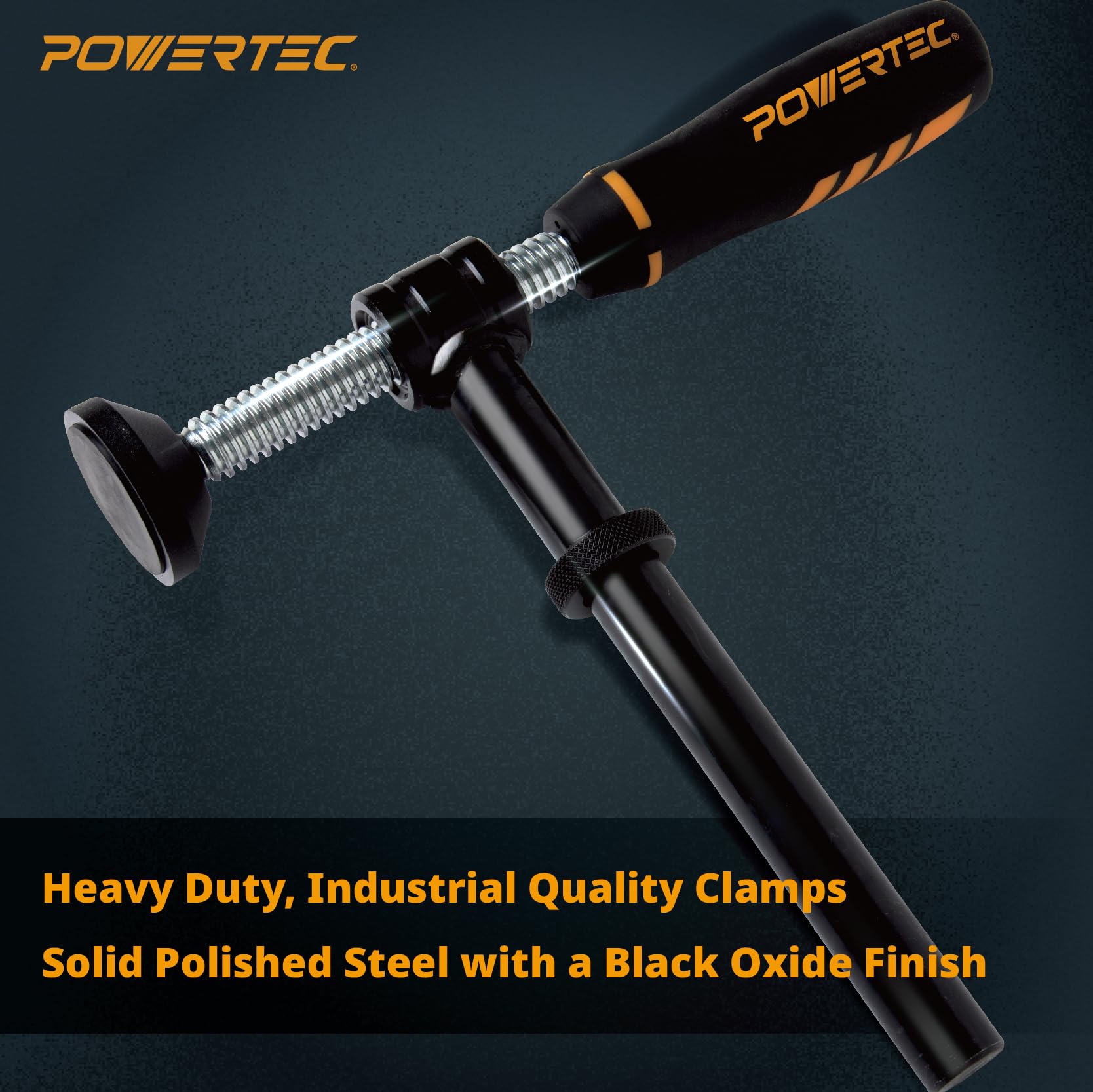 Snapklik.com : POWERTEC 71771-P2 90 Degree Screw Clamp