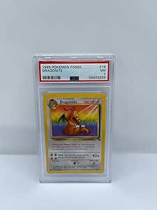 Dragonite 19/62 PSA 7 Graded Rare Pokemon Card (1999 Pokemon Fossil ...