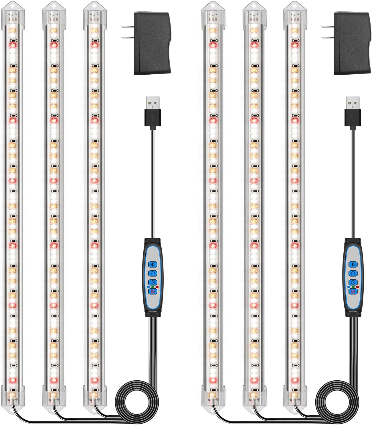 Amazon.com : Kullsinss Grow Lights for Indoor Plants Full Spectrum, LED ...