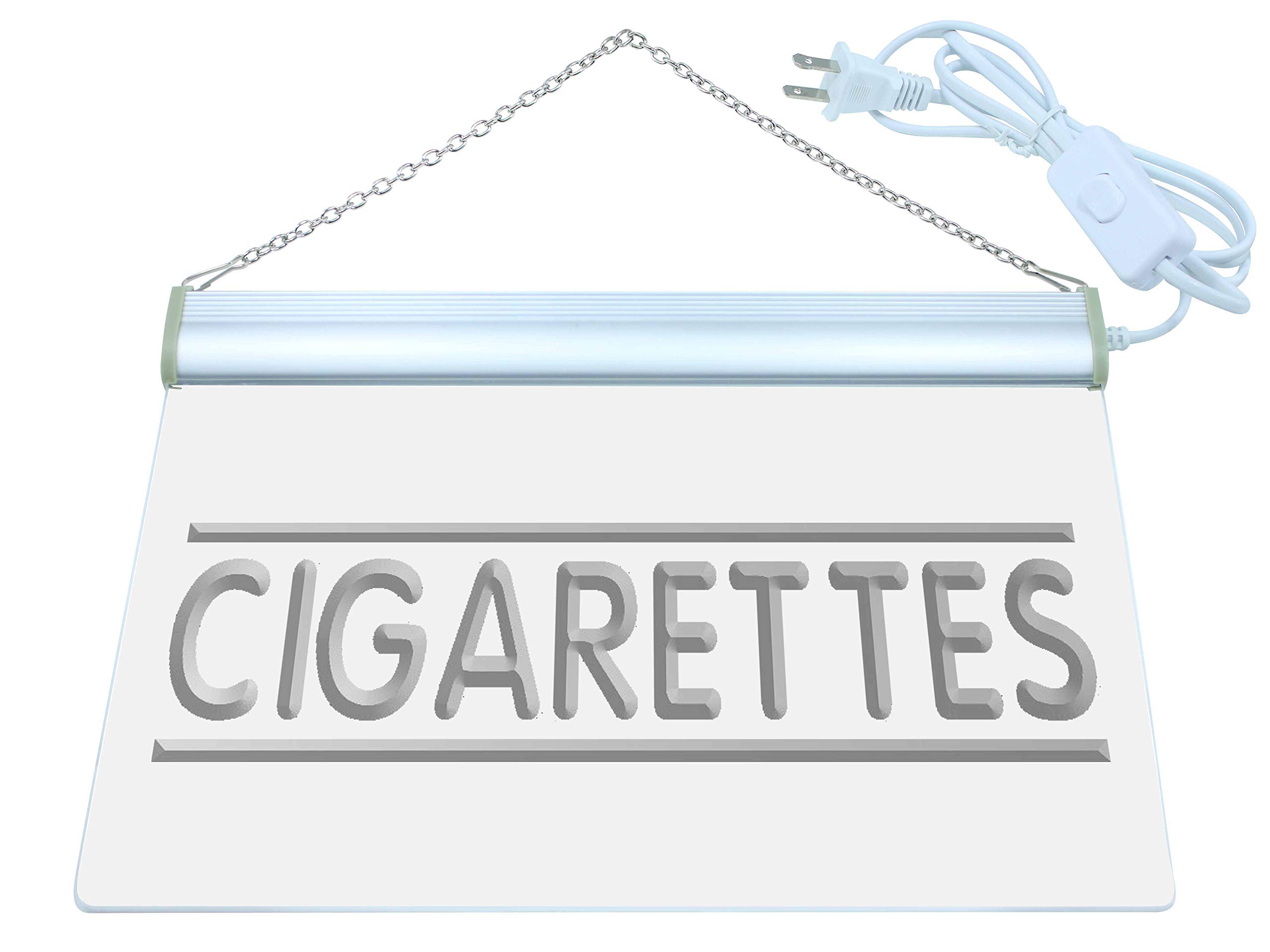 Neon Cigarette Signs Fine Cigars Cigarette Neon Light Sign 20"x16"