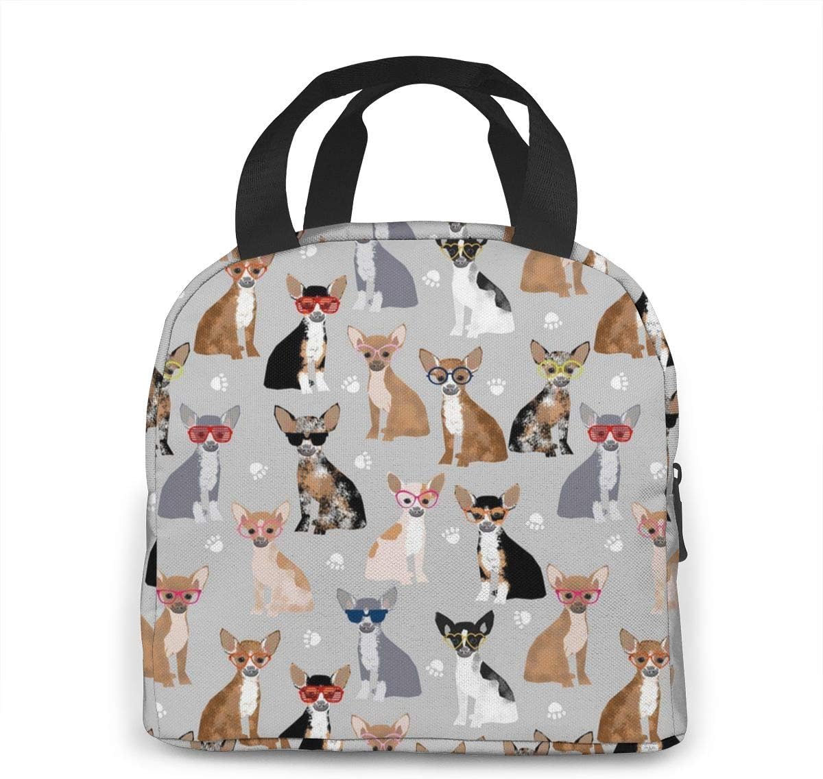 Rebesco Chihuahua – Bolsa de almuerzo para perros para mujeres y niñas ...