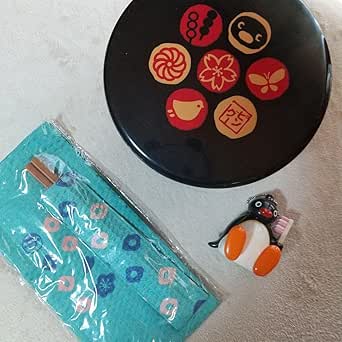 Amazon.co.jp: Pingu 2-Tier Lunch Box New Year Heavy Chopsticks Napkin ...