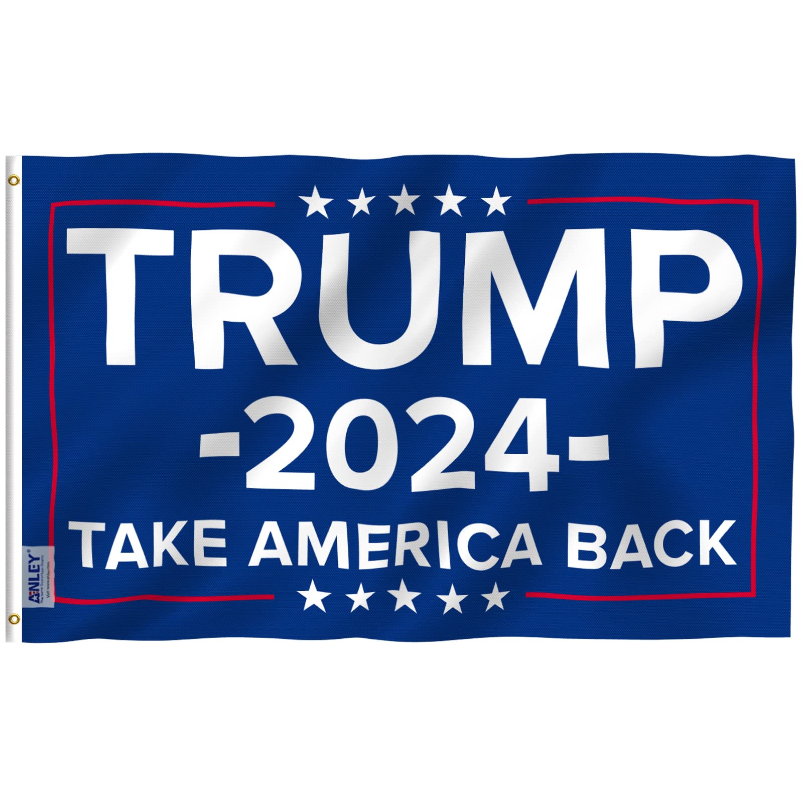 Anley Fly Breeze 3x5 Foot Trump 2024 Take America Back Flag - Canvas ...