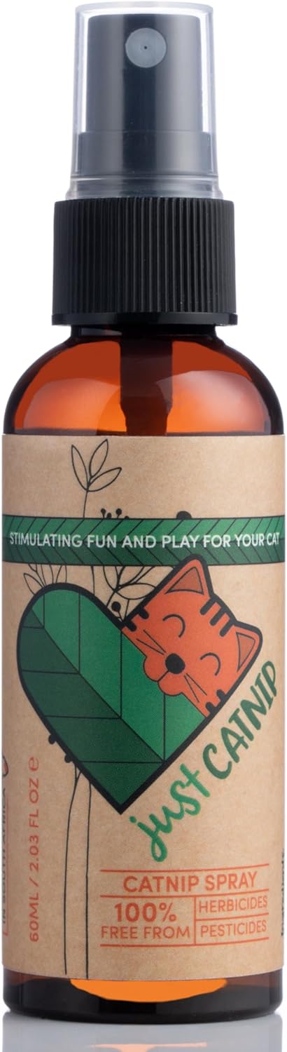 Just Catnip 100% Natural Catnip Spray for Cats - Sustainable Grown ...