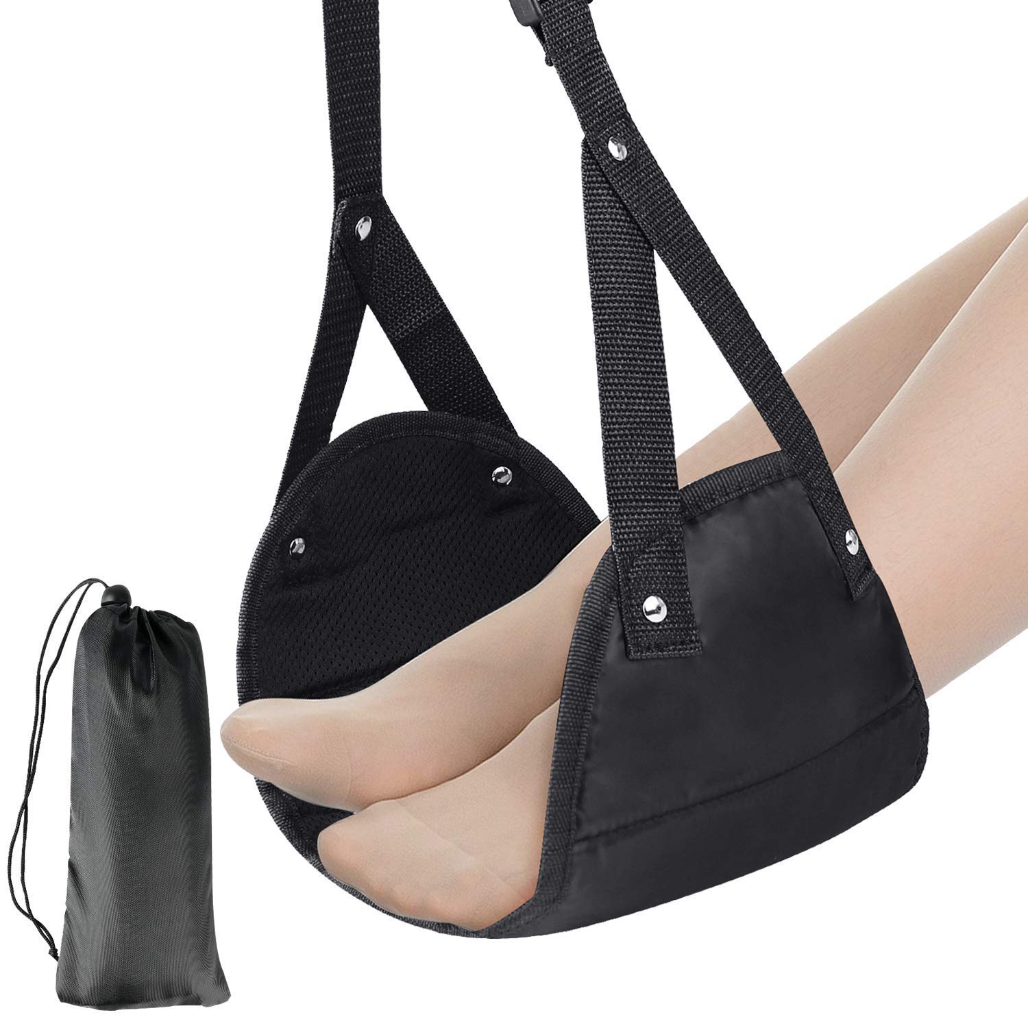 Max-Cool Airplane Footrest - Adjustable Height Portable Travel ...