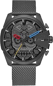 Ed Hardy - Reloj de malla para hombre, Reloj analógico : Amazon.com.mx ...