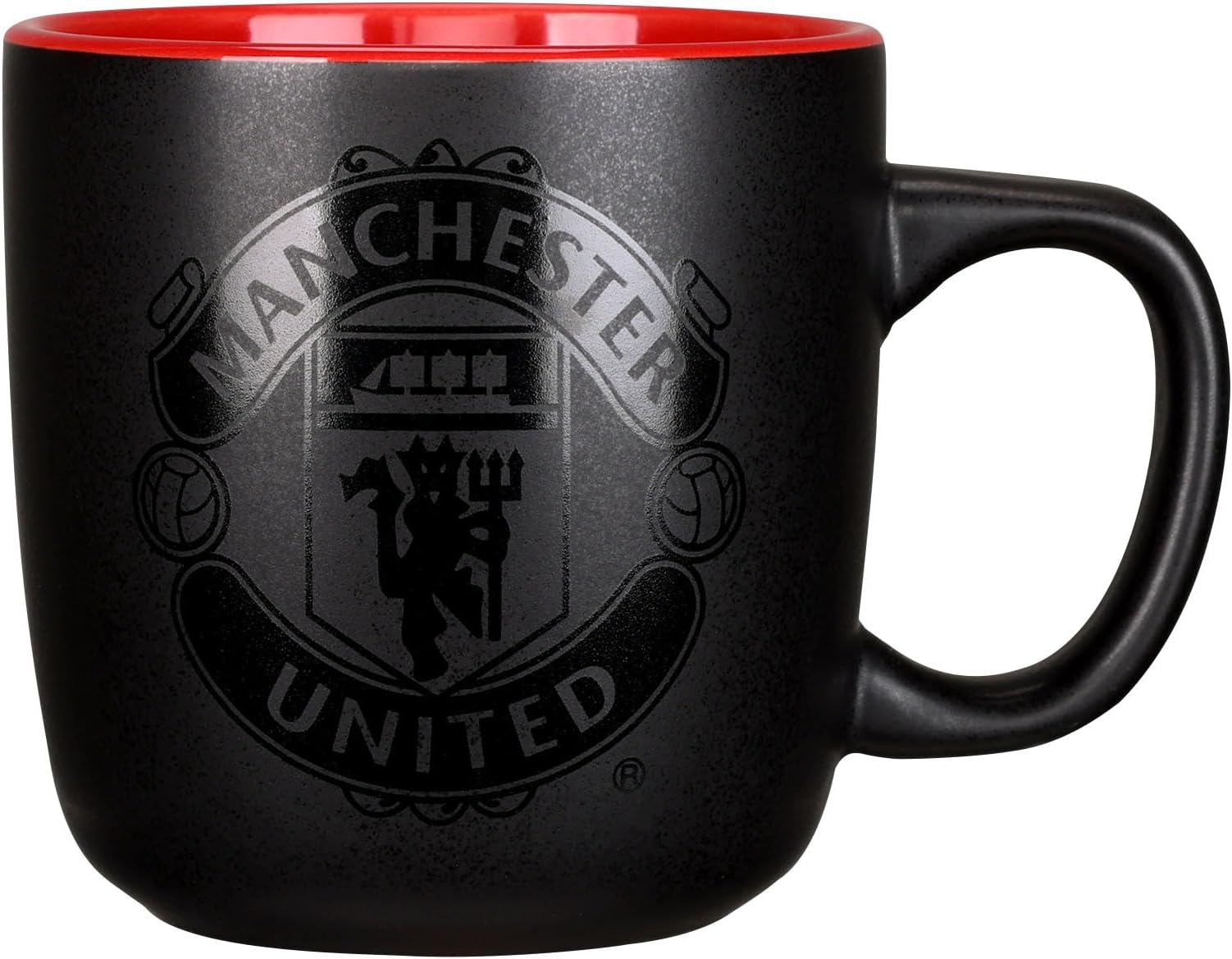 FOCO Manchester United FC Stripe Jumbo Mug : Amazon.co.uk: Sports ...
