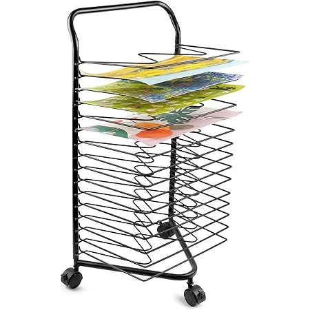 Amazon.com: Lzttyee Art Drying Rack for Classroom Paint Drying Rack Art ...