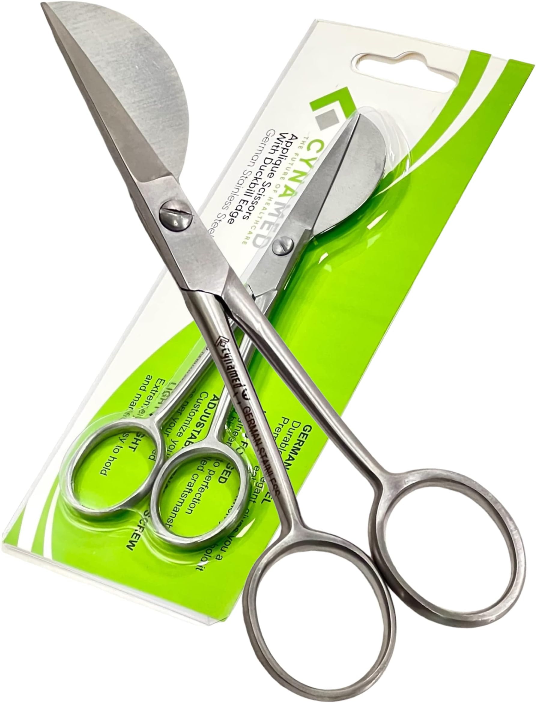 Amazon.com: Tula Pink Hardware 4" Duckbill Applique scissors, Rainbow ...